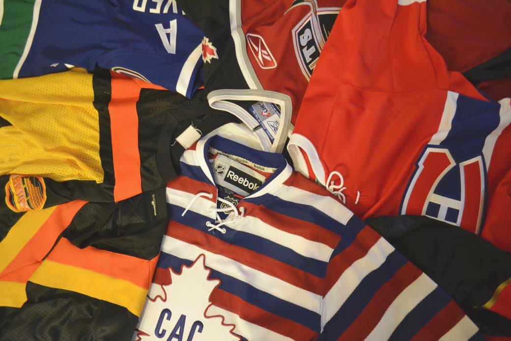 Hockey Jersey Collection – Derek Woo
